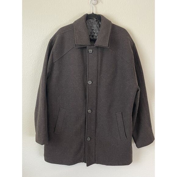 jf j.ferrar | Jackets & Coats | Jf J Ferrar Modern Fit Brown Wool Blend ...